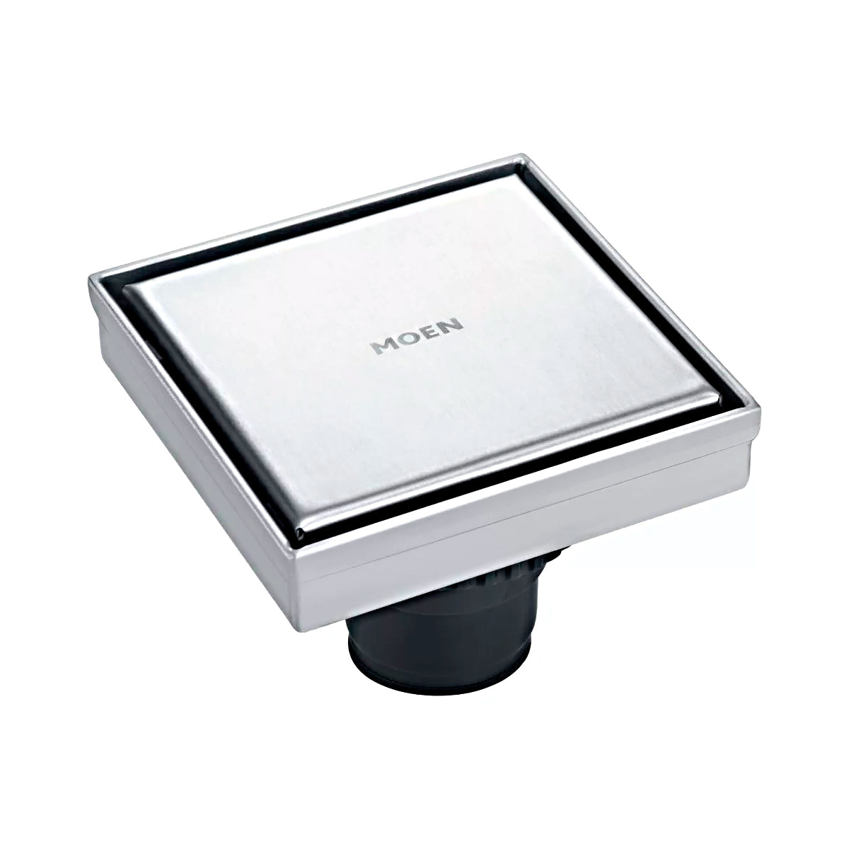 Coladera cuadrada para inserto cerámico acabado cromo 207321 – Galo